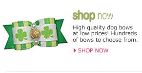 Dog Bows, Quality Dog Bows - Yorkie, Maltese, Shih Tzu - by BowBiz